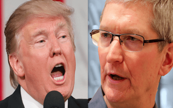 President Trump says Apple CEO Tim Cook is the only tech executive who ...