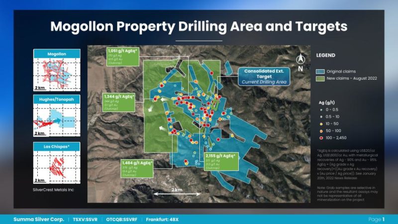 Summa Silver Stakes New Mining Claims at the High-Grade Mogollon Silver ...