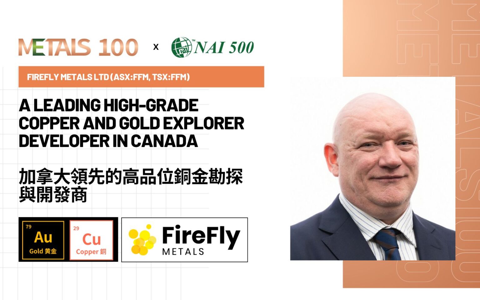 High Grade Copper and Gold Of Significance | FireFly Metals Ltd (TSX ...
